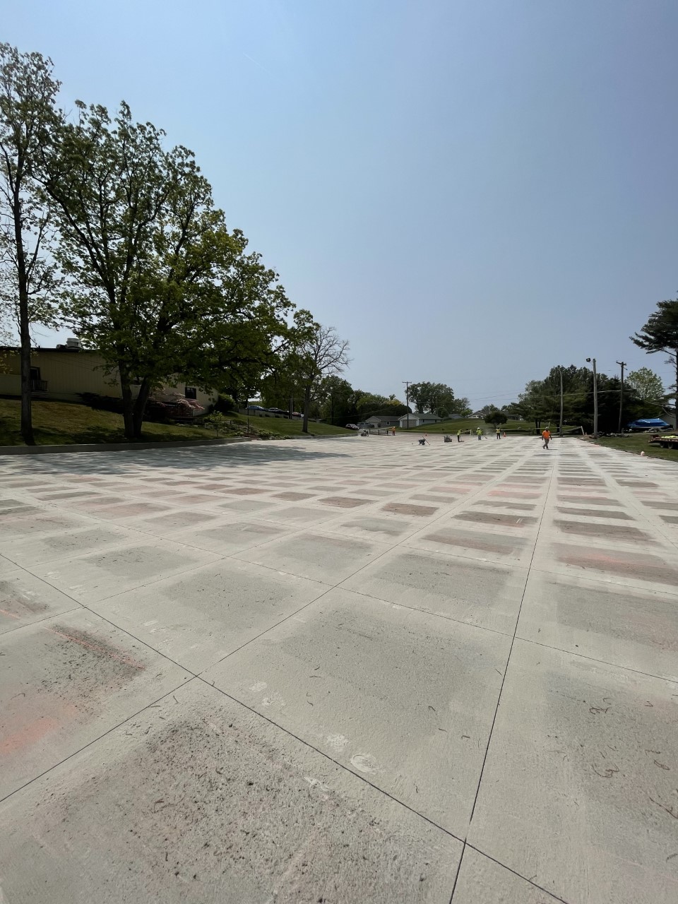 Concrete vs Asphalt Parking Lot - Shafer - Concrete Parking Lot