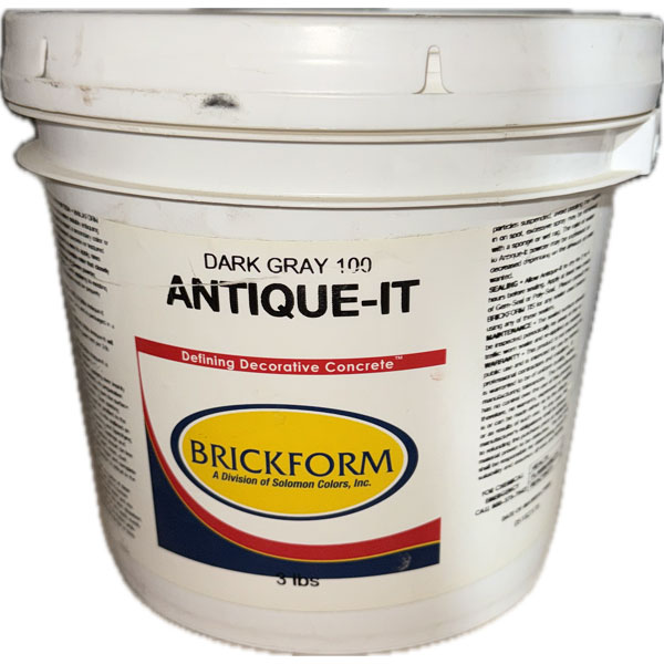 Brickform Concrete Antiquing Agent Dark Gray 100 - Shafer