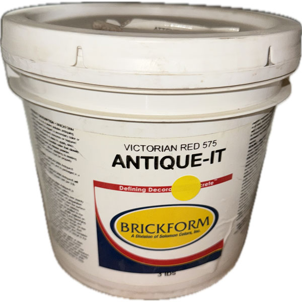 Brickform Concrete Antiquing Agent Victorian Red 575 - Shafer