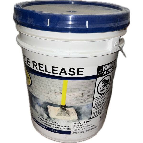 Brickform Concrete Antique Release Dark Gray 100 - Shafer