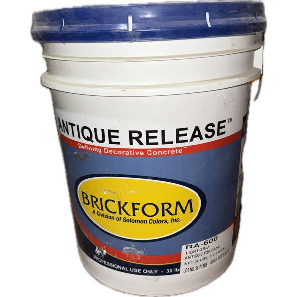 Brickform Concrete Antique Release Light Gray 600 - Shafer