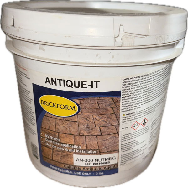 Brickform Concrete Antiquing Agent AN-300 Nutmeg - Shafer